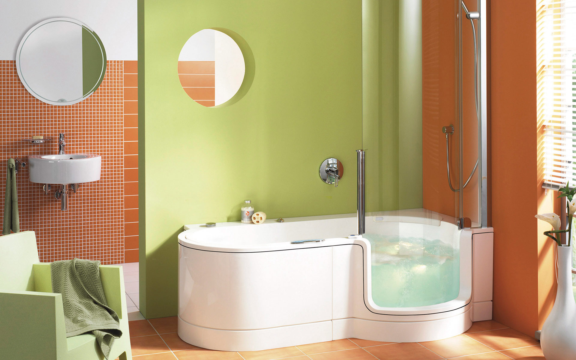 Twinline-Duschbadewanne - Schlösser Installationen
